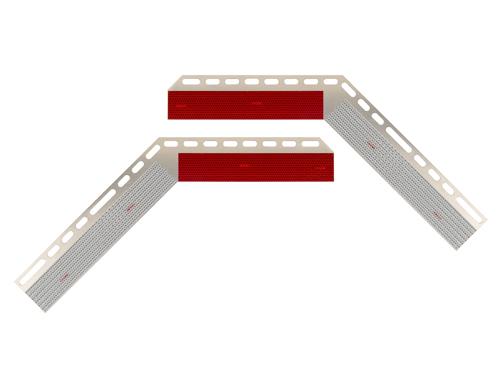 SET - CONSPICUITY STRIP ANGLED ALUMINUM