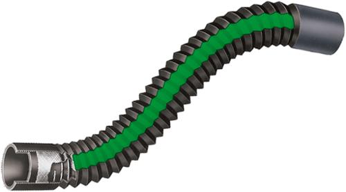 2 1/4" x 2 1/4" x 27" Flexible Coolant Hose (H
