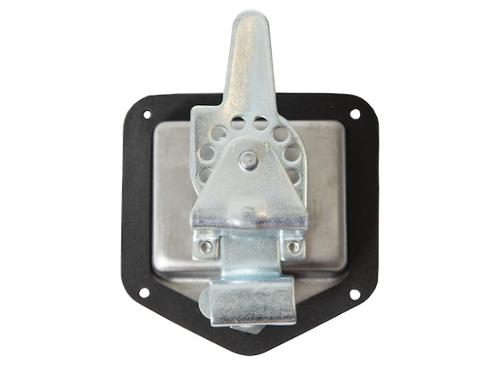 FOLDING T-HANDLE LATCH FLUSH MOUNT WITH MOUNTING HOLES