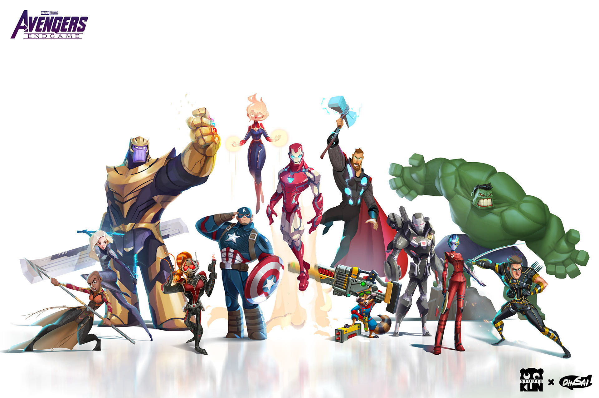 Avengers Endgame Fan Art Colection / peopleofdesign