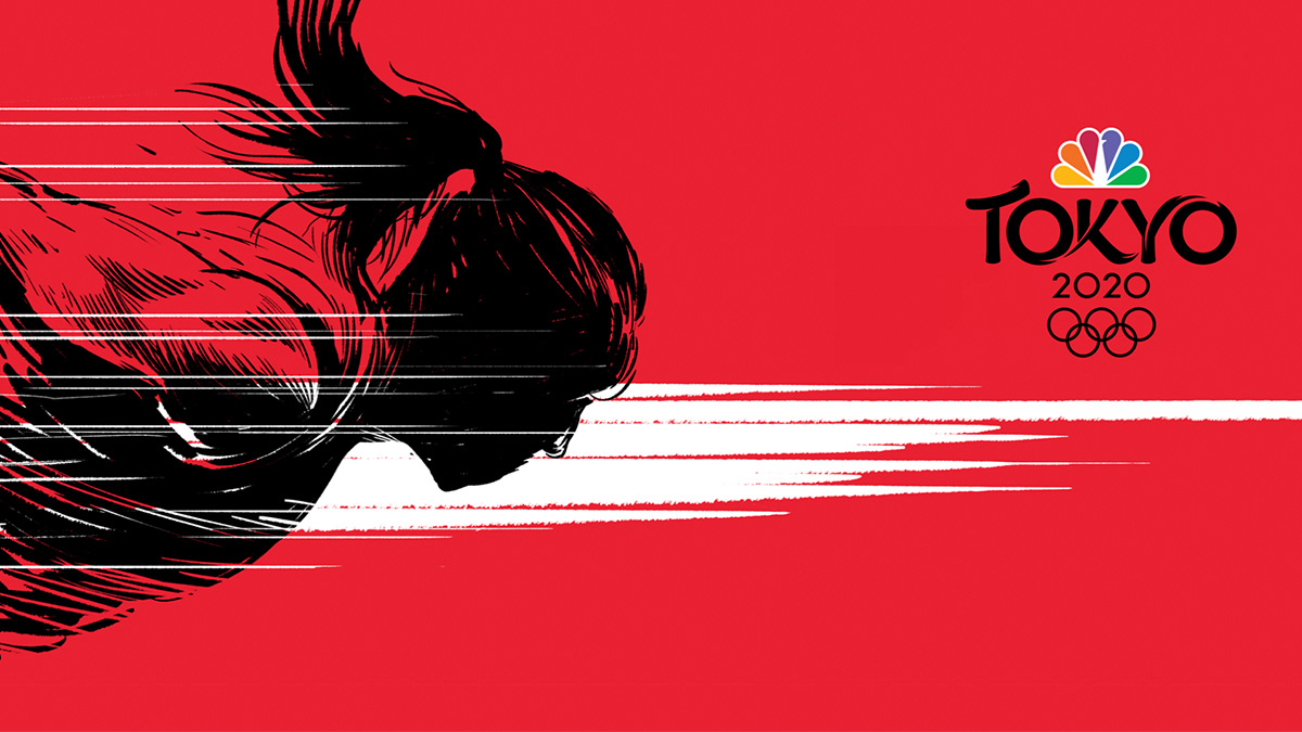 NBC Olympics Tokyo 2020 Branding / peopleofdesign