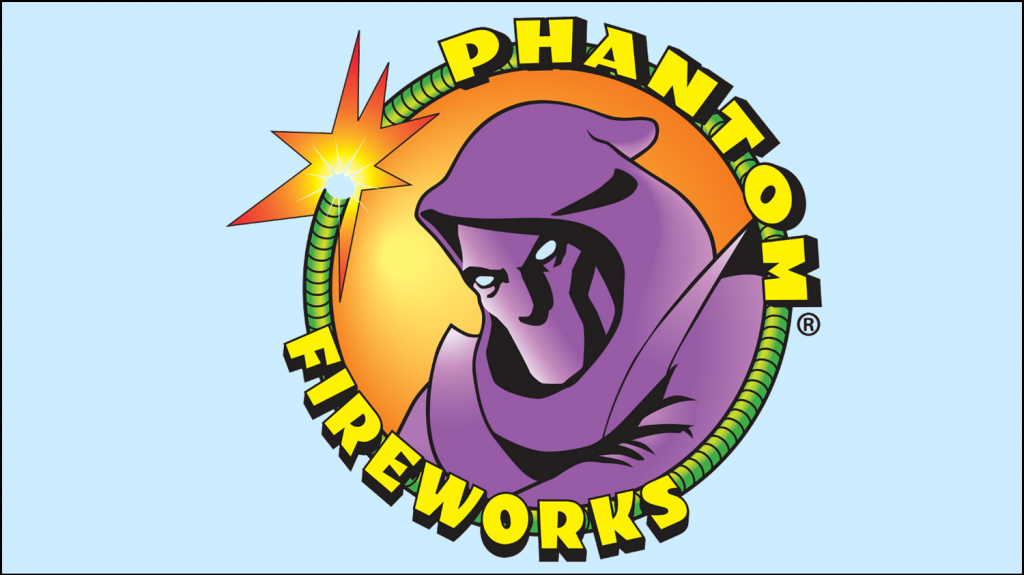 Phantom Fireworks Logo Sign Phantom Fireworks Fonts In Use
