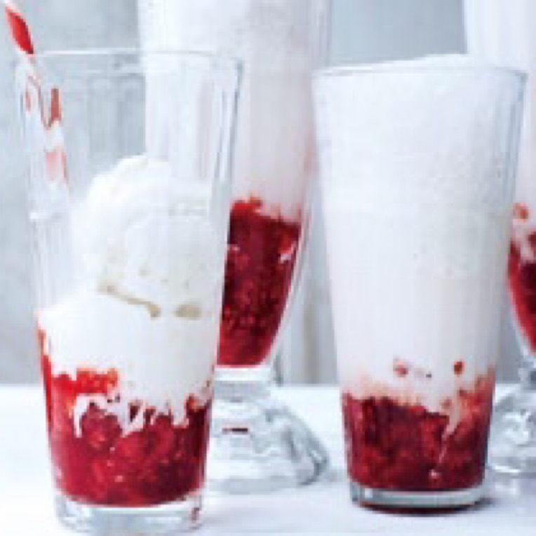 Aperol Raspberry Float | Perfect Company