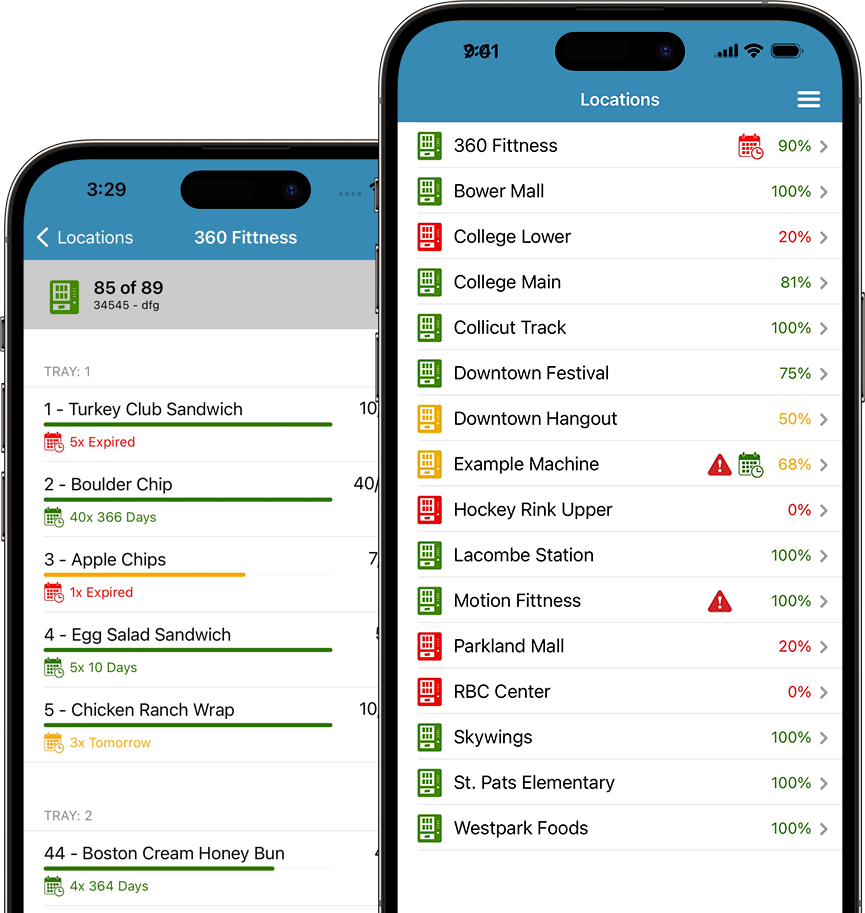 Classified - Vend IT Vending Machine manager iPhone/iPad AppVending Times