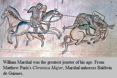 Sir William le Marshal, 1st Earl of Pembroke (1146 – 1219) Melee ...