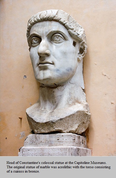 Constantine the Great I (279 – 337) First Christian Emperor of Rome ...