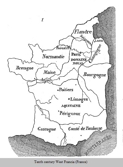 Hugh Capet (939 – 996) 1st “King of the Franks” of the Eponymous ...