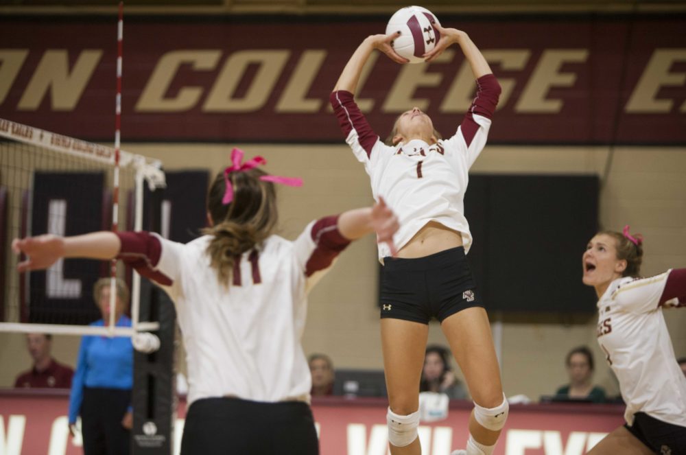 BC Volleyball Wins All Three Games at UConn Challenge - The Heights