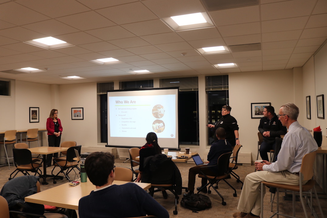 Student-Admin. Forum Focuses on Costs, Sustainability Efforts in BC ...