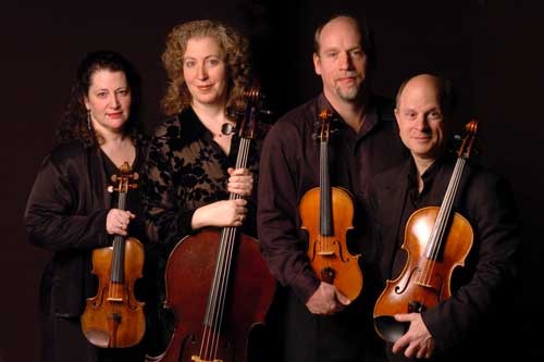 Smukler (violin), Weirsma (violin), Weller (viola), Lichten (cello ...