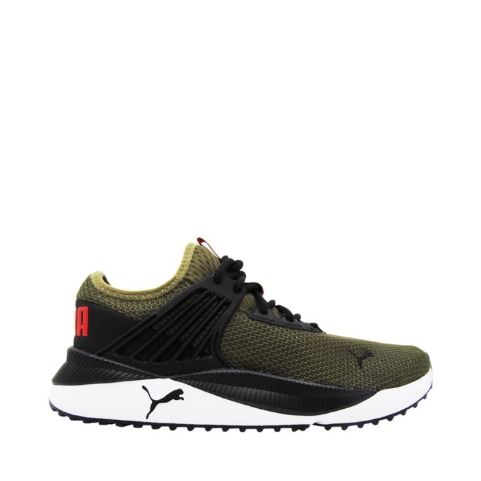 PUMA SOULIER LACE SPORT KAKI HOMME - Chaussures Pierre Roy Saint-Jean