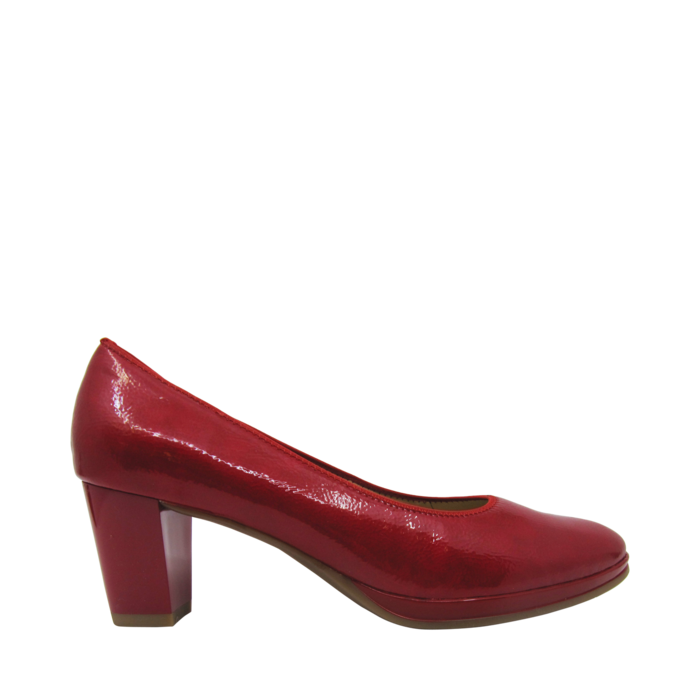 ARA SOULIER CHIC ROUGE VERNI - Chaussures Pierre Roy Saint-Jean