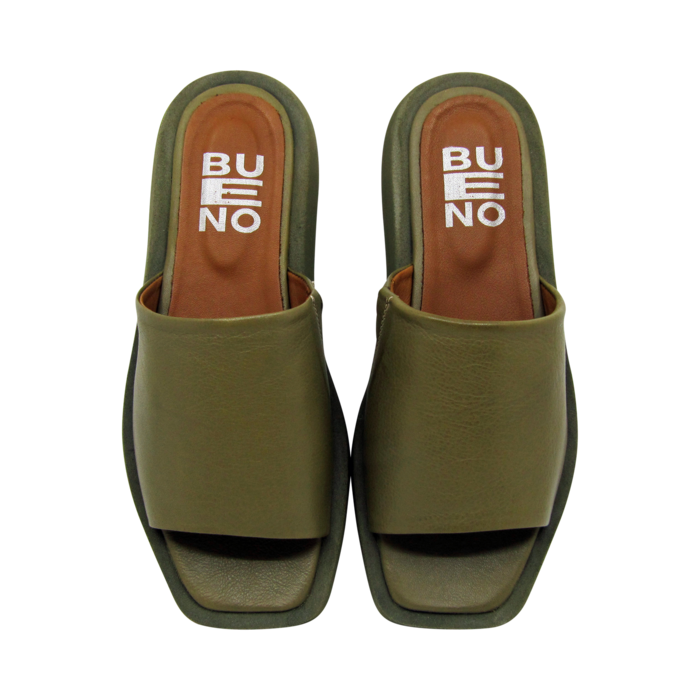Bueno sandale femme mule sage - Chaussures Pierre Roy Saint-Jean