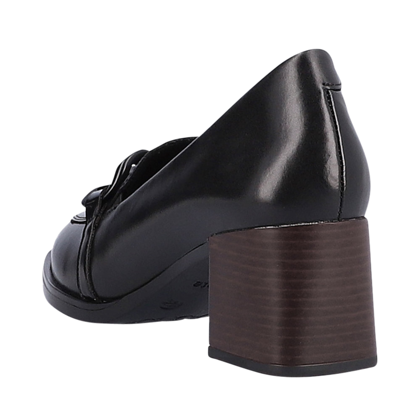 Remonte femme soulier loafer noir - Chaussures Pierre Roy Saint-Jean