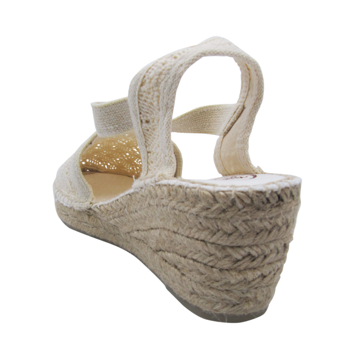 Toni Pons sandale en jute beige elastique - Chaussures Pierre Roy Saint ...