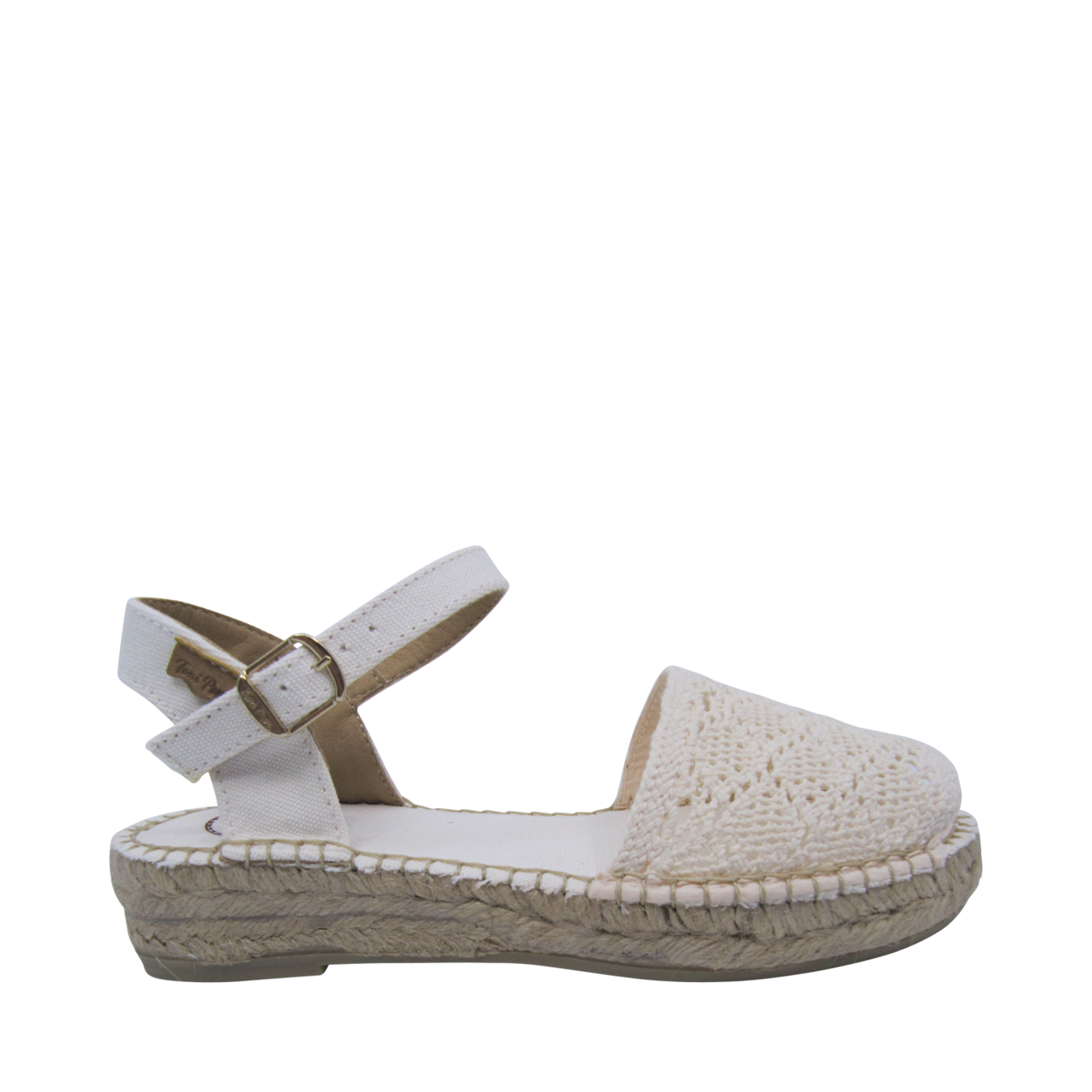 Toni Pons sandale femme en jute beige - Chaussures Pierre Roy Saint-Jean