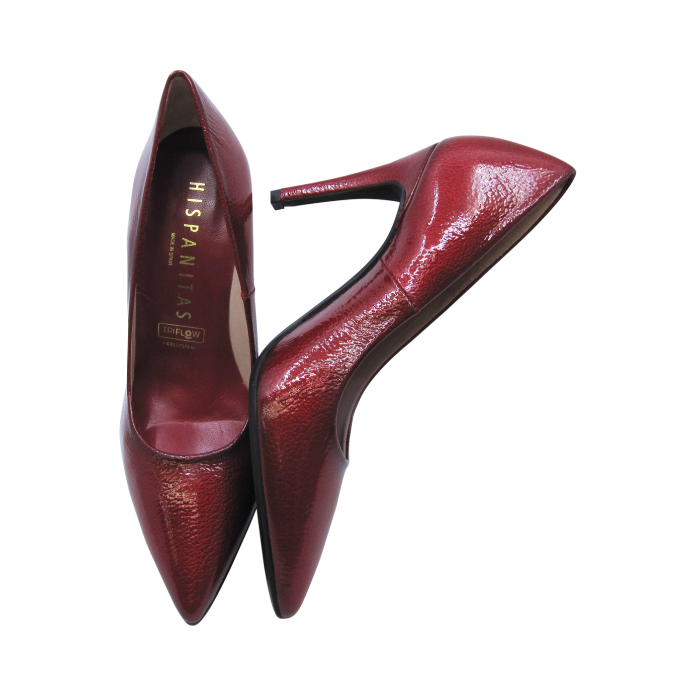 Hispanitas femme soulier chic rouge - Chaussures Pierre Roy Saint-Jean