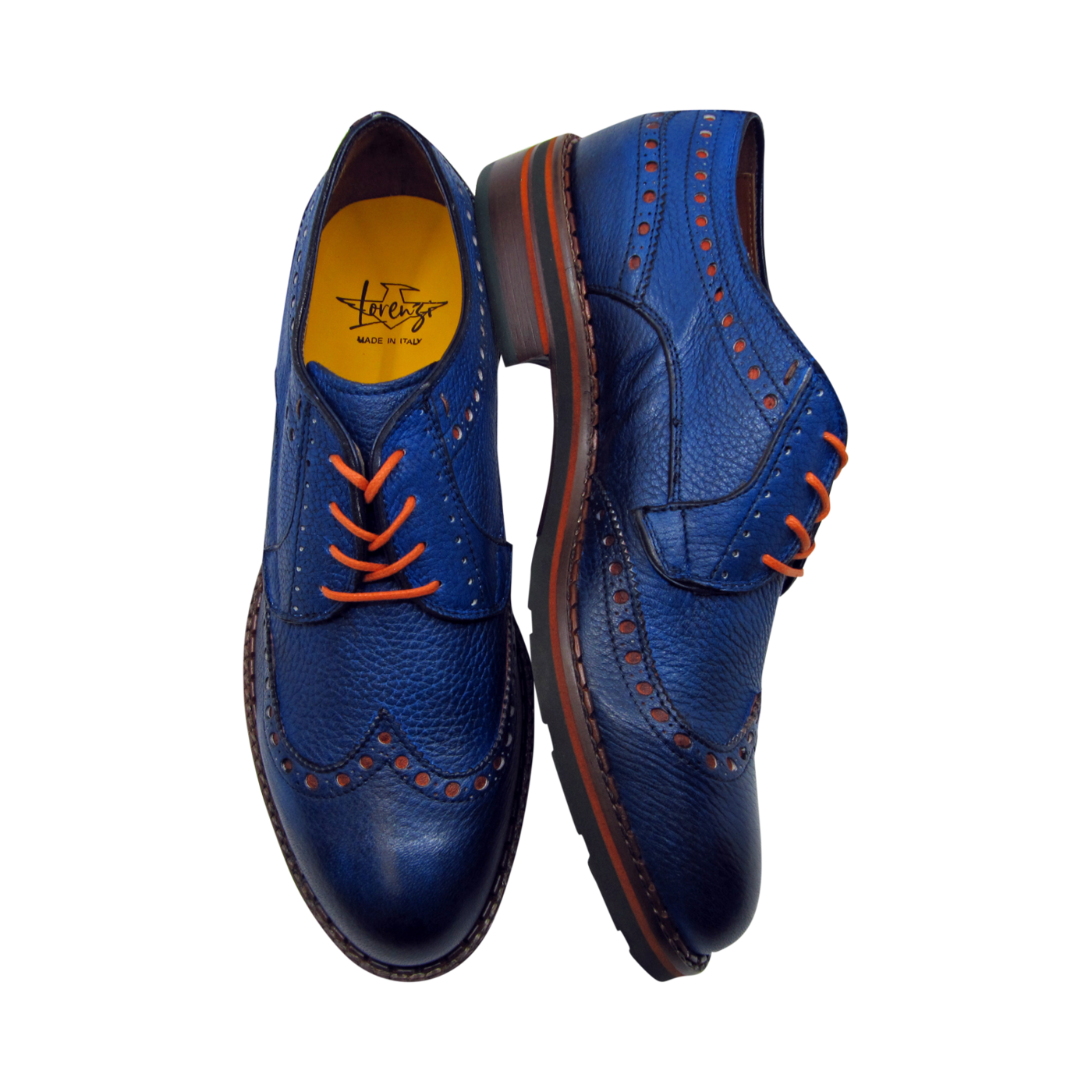 Pierre Roy shoes chic blue lace-up shoe - Chaussures Pierre Roy Saint-Jean