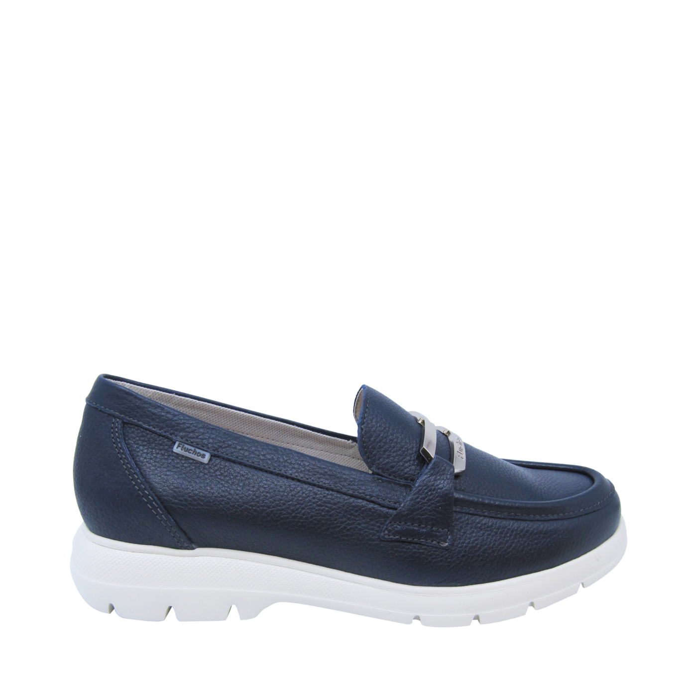 Fluchos femme soulier loafer marine - Chaussures Pierre Roy Saint-Jean