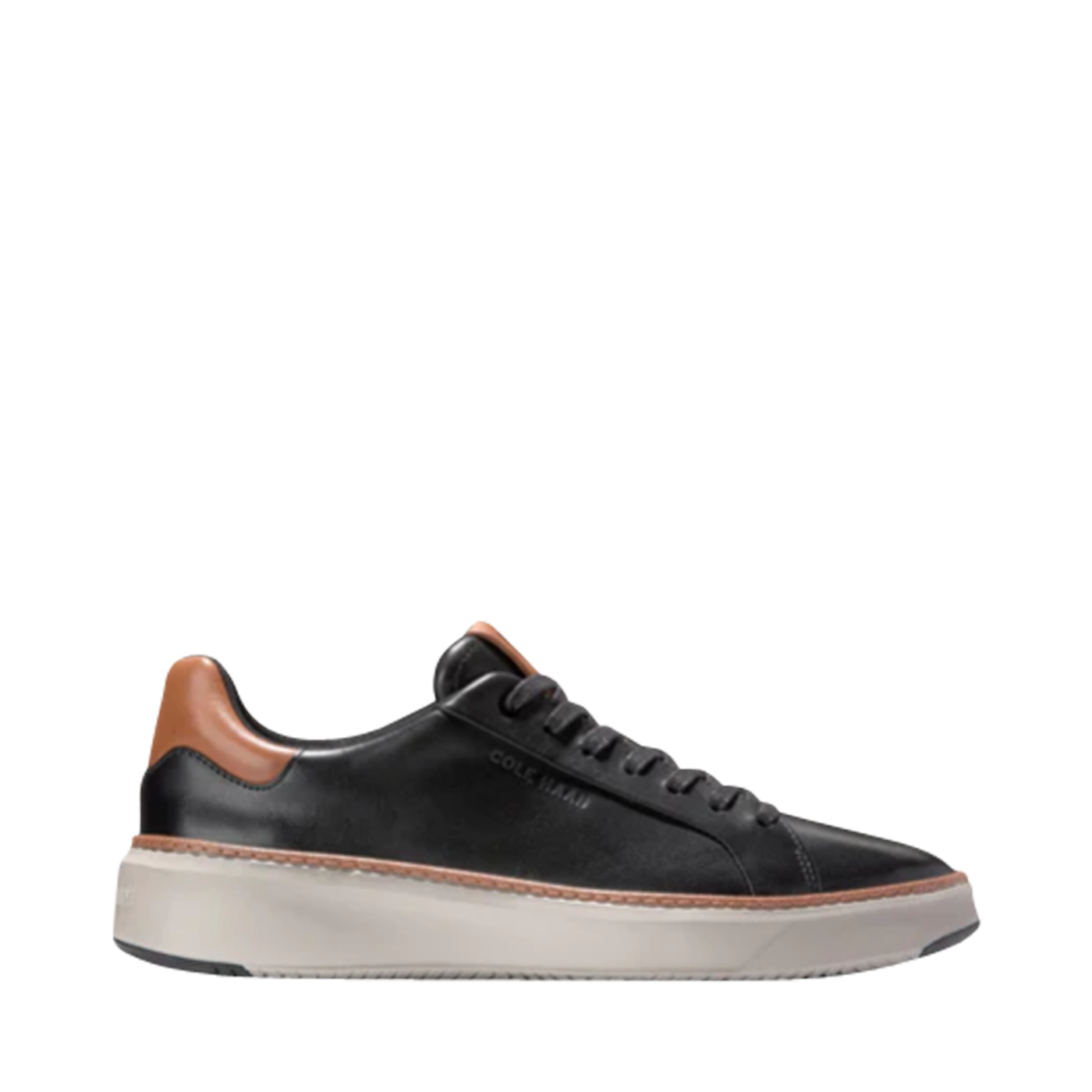Cole Haan homme soulier lace noir/tan - Chaussures Pierre Roy Saint-Jean