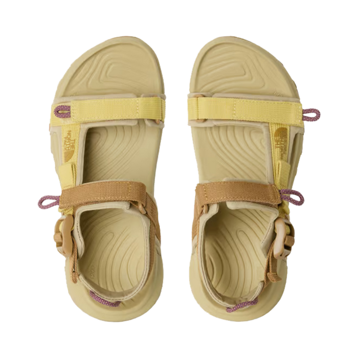 The North Face sandale femme jaune/beige - Chaussures Pierre Roy Saint-Jean