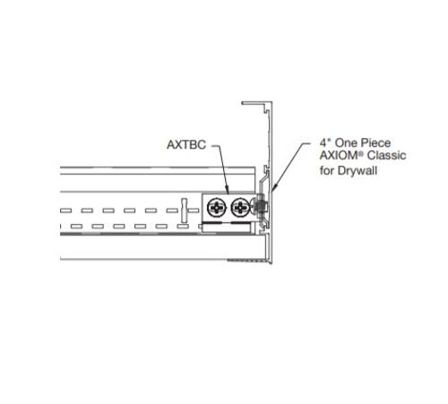10 Ft X 4 In Armstrong Axiom Classic Straight Trim