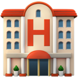 Hotel Emoji (U+1F3E8)