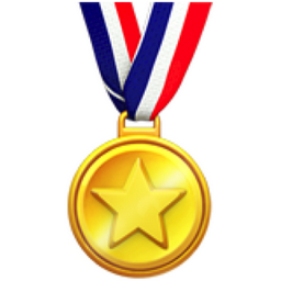Sports Medal Emoji (U+1F3C5)
