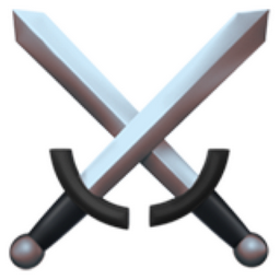 Crossed Swords Emoji (U+2694, U+FE0F)