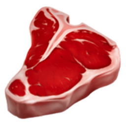 Cut of Meat Emoji (U+1F969)