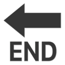 END Arrow Emoji (U+1F51A)