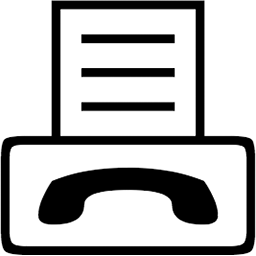 Fax Icon Emoji (U+1F5B7)