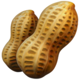 Peanuts Emoji (U+1F95C)