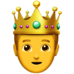 Prince Emoji (U+1F934)
