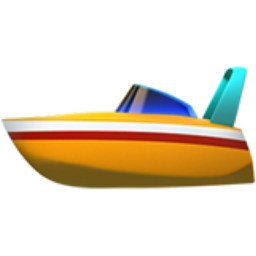 Speedboat Emoji (U+1F6A4)