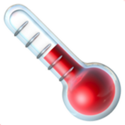 Thermometer Emoji (U+1F321)