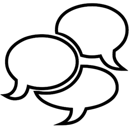 Three Speech Bubbles Emoji (U+1F5EB)