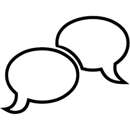 Two Speech Bubbles Emoji (U+1F5EA)