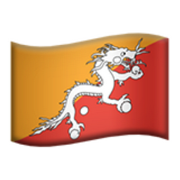Bhutan Emoji (U+1F1E7, U+1F1F9)