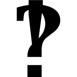 Heavy Interrobang Ornament Emoji (U+1F679)