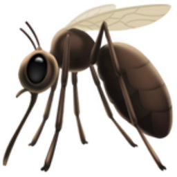 Mosquito Emoji (U+1F99F)