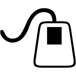 One Button Mouse Emoji (U+1F5AF)