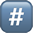 Hash Key Emoji (U+23, U+FE0F, U+20E3)