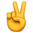 Victory Hand Emoji (U+270C, U+FE0F)