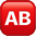 AB Button (blood Type) Emoji (U+1F18E)