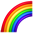 Rainbow Emoji (U+1F308)