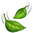 Leaf Fluttering in Wind Emoji (U+1F343)