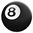 Pool 8 Ball Emoji (U+1F3B1)