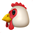 Chicken Emoji (U+1F414)