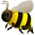 Honeybee Emoji (U+1F41D)